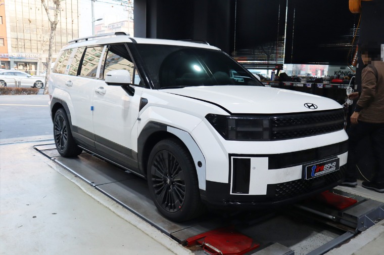 [싼타페 mx5] 브레이크 튜닝 네오테크 NF6P 380mm디스크 조합